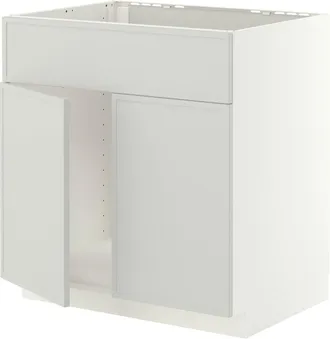 IKEA METOD Unterschr f Sp&uuml;le+2 T&uuml;ren/Front