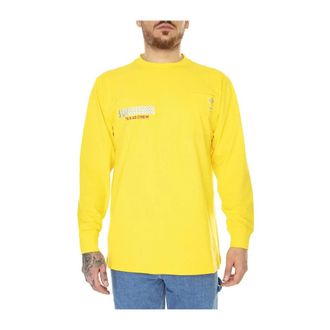 Dickies Lang&auml;rmeliges T-Shirt mit Rundhalsausschnitt - - Tops - Herren - Gelb - M