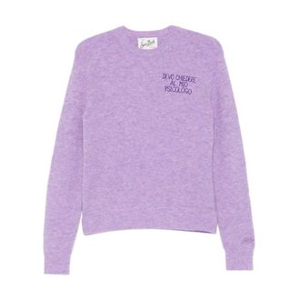 MC2 Saint Barth Damen, Strickwaren, Lila, LGr&ouml;&szlig;e