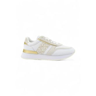 Tommy Hilfiger Monogram Metallic Sneaker - - Shoes - Damen - Wei&szlig; - 36 EU