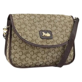 Celine Sac bandouli&egrave;re vintage Pre-owned - Femme - Pre-owned - Beige - Taille: ONE Size