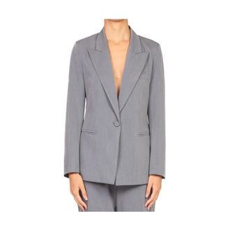Vicolo Femme, Vestes, Gris, Taille: 42 FR Blazer Crois&eacute;