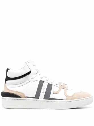 Lanvin baskets montantes Clay - Blanc