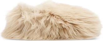 Moncler Ballerinas aus Faux Fur - Nude