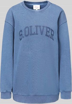 s.Oliver Red Label Relaxed Fit Sweatshirt aus Baumwoll-Mix - s.Oliver x Heidi Klum