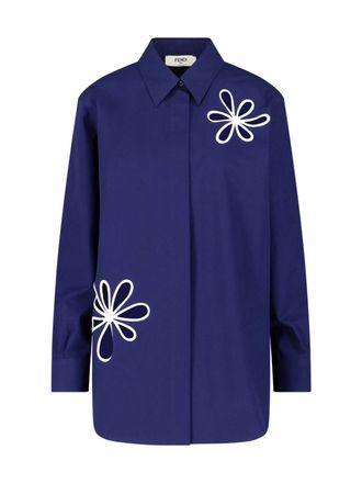 Fendi Hemd Aus Popeline