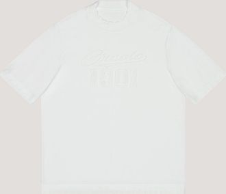 Circolo 1901 Logo t-shirt, Latte, M, Man