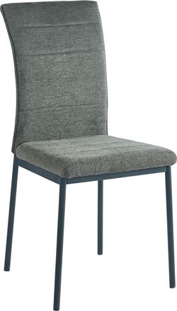 CARRYHOME Stuhl, Gr&uuml;n, Metall, Textil, rund, 44x95x57 cm, Stoffauswahl, Esszimmer, St&uuml;hle, Esszimmerst&uuml;hle, Vierfu&szlig;st&uuml;hle