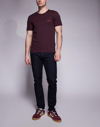 Boss Orange by Hugo Boss Delaware - Schmal geschnittene Jeans in dunkelblauer Waschung