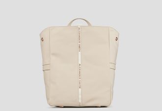 Alexander Smith Daisy backpack in beige nylon