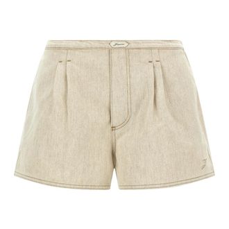Jacquemus Le Short De-N&icirc;mes Amelo - - Shorts - Damen - Beige - M