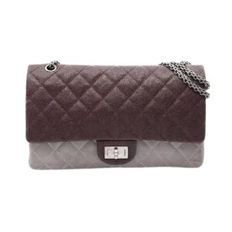 Chanel Sac bandouli&egrave;re 2.55 en cuir caviar Pre-owned - Femme - Pre-owned - Brun - Taille: ONE Size