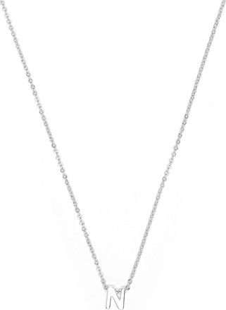 Luxenter Halskette mit Alphabet-Finish - Buchstabe N, Mediano, Metall, ohne Edelstein, Mediano, Metall, Kein Edelstein