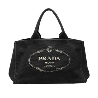 Prada Pre-owned Canvas Satchel - - Pre-owned - Damen - Schwarzk - ONE SIZE