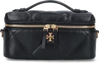 Tory Burch Tory Burch Crossbody Bags - East-West Vanity Bag - Black - Gr. unisize - in Beige - f&uuml;r Damen