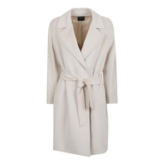 Max Mara Corte Coat - - Coats - Damen - Wei&szlig; - S