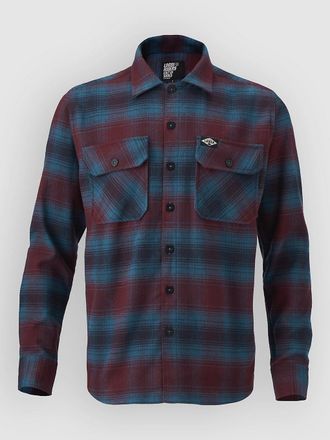 Loose Riders Global Alliance Woodland Flannel Hemd purple