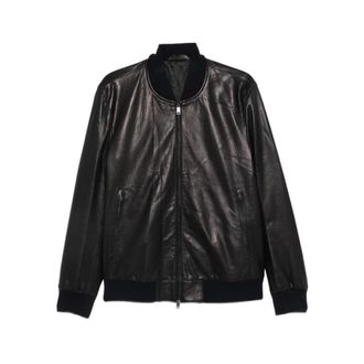 Brioni Homme, Vestes, Noir, Taille: L Bomber Jacket