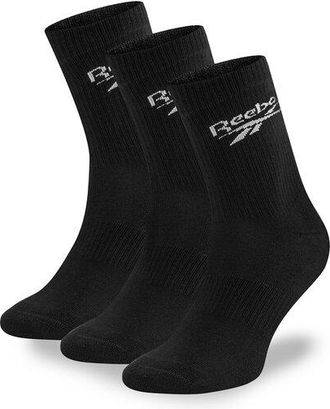 Reebok Lange Socken R0452-SS24 (3-pack) Schwarz