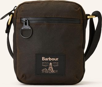Barbour Umhängetasche Field Wax gruen