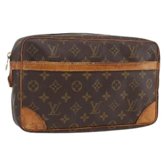 Louis Vuitton Pre-owned Compiegne 28 Clutch Bag - - Pre-owned - Damen - Braun - ONE SIZE