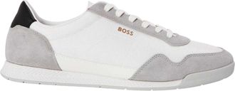 HUGO BOSS Titanium SL Sneaker f&uuml;r Herren, Wildleder (Wei&szlig;)
