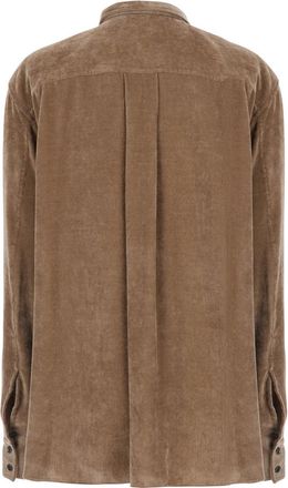 Brunello Cucinelli Cotton Corduroy Shirt - Beige