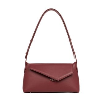 Lancaster Umh&auml;ngetasche Zo&eacute; 2.0 Bordeaux - - Bags - Damen - Rot - ONE SIZE