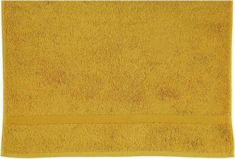 Rhomtuft Princess Badetuch, 100 % Baumwolle, Curry, 40 x 60 cm