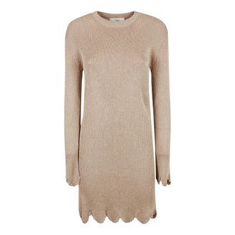 Chlo&eacute; Elegante Kleider f&uuml;r Frauen - - Dresses - Damen - Beige - XS