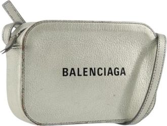 Balenciaga Sac bandouli&egrave;re vintage Pre-owned - Femme - Pre-owned - Gris - Taille: ONE Size