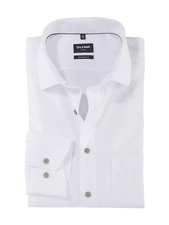 Olymp Global Kent Luxor Chemise daffaires &agrave; manches longues pour homme, couleur unie, coupe moderne, Mastic 75, 43