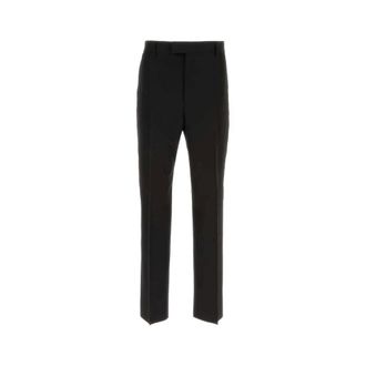Ferragamo Homme, Pantalons, Noir, Taille: XL Pantalon Coupe Droite