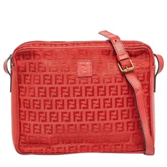 Fendi Pre-owned Canvas fendi-taschen - - Pre-owned - Damen - Rot - ONE SIZE