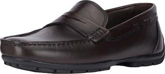 Geox Homme U Moner W 2fit D Moccasin, café, 44 EU