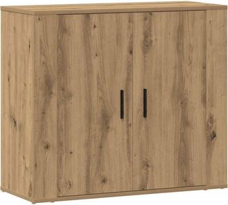 vidaXL Buffet ch&ecirc;ne artisanal 80x33x70 cm bois ding&eacute;nierie Vidaxl