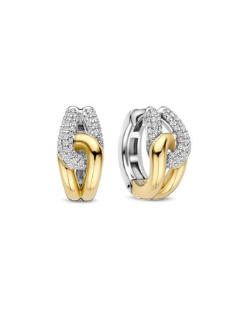 Ti Sento Ohrringe - 925er Sterlingsilber Ohrringe - Gr. unisize - in Gold - für Damen