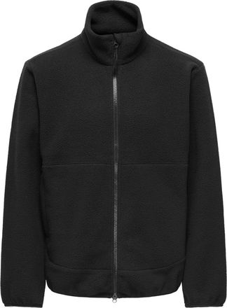 Only & Sons Herren Onsjason Fleece Jacket OTW Noos, Schwarz, xx_l