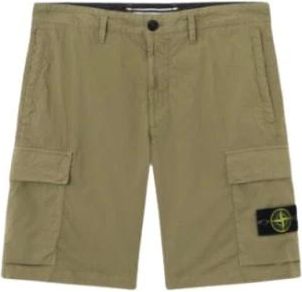 Stone Island Homme, Shorts, Vert, Taille: W31 Cargo Shorts Tela Paracadute