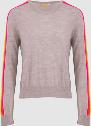 From Future Pull Col Rond Gris Chine