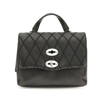 Zanellato Postina Tram&eacute; Henkeltasche - - Bags - Damen - Schwarzk - ONE SIZE