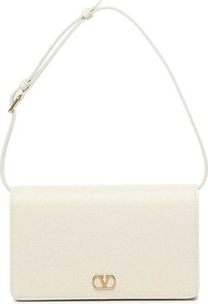 Valentino Garavani Femme, Sacs, Beige, Taille: ONE Size VLogo Signature Mini Sac Bandouli&egrave;re