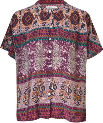 Lollys Laundry Femme, Blouses et Chemises, Multicolore, Taille: 36 FR Flower Print Shirt