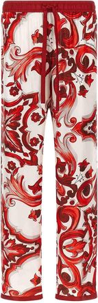 Dolce & Gabbana Casual Hose - Rot