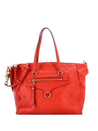 Louis Vuitton Lumineuse Handbag Monogram Empreinte Leather PM tote bag - Rot
