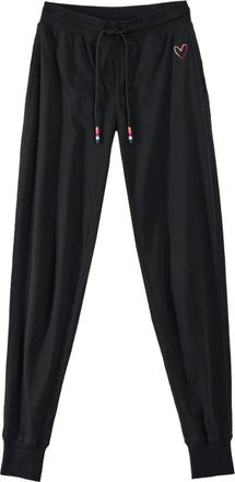 Paul Smith Femme, Pantalons, Noir, Taille: 44 FR Pantaloni Felpa Cuore Swirl