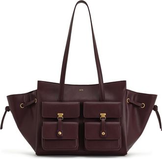 JW PEI Damen Linda Tragetasche - Tiefes Burgunder