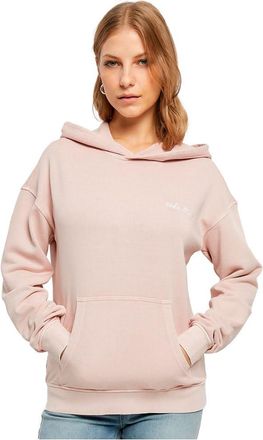 Urban Classics Damen Kapuzenpullover Ladies Small Embroidery Terry Hoody pink M