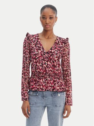 Morgan Bluse 261-TIBLOO Rosa Slim Fit