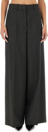 Givenchy 100% Wool Trousers - Gray